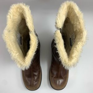 Clarks | Shoes | Clarks Wavewalk Waterproof Leather Boots | Poshmark